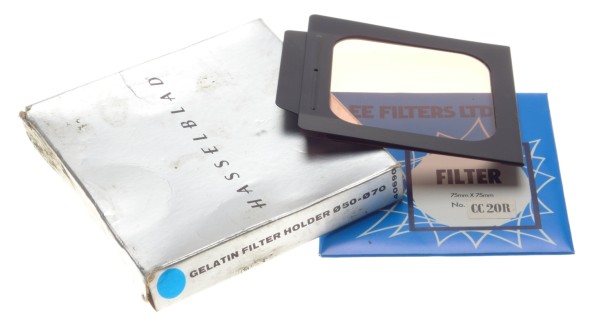 Buy lee cc20r filters gelatin filter holder hasselblad 40690 color ...