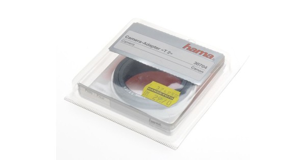 Buy hama slr canon camera lens adapter t2/ca new unused boxed sealed ...