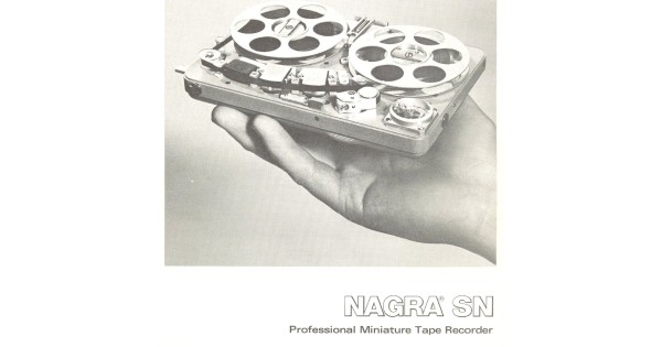 Nagra sn professional minuature tape recorder instruction manual