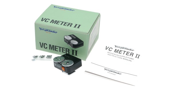 Buy voigtlander vc meter ii light exposure meter box lnib | vintage ...