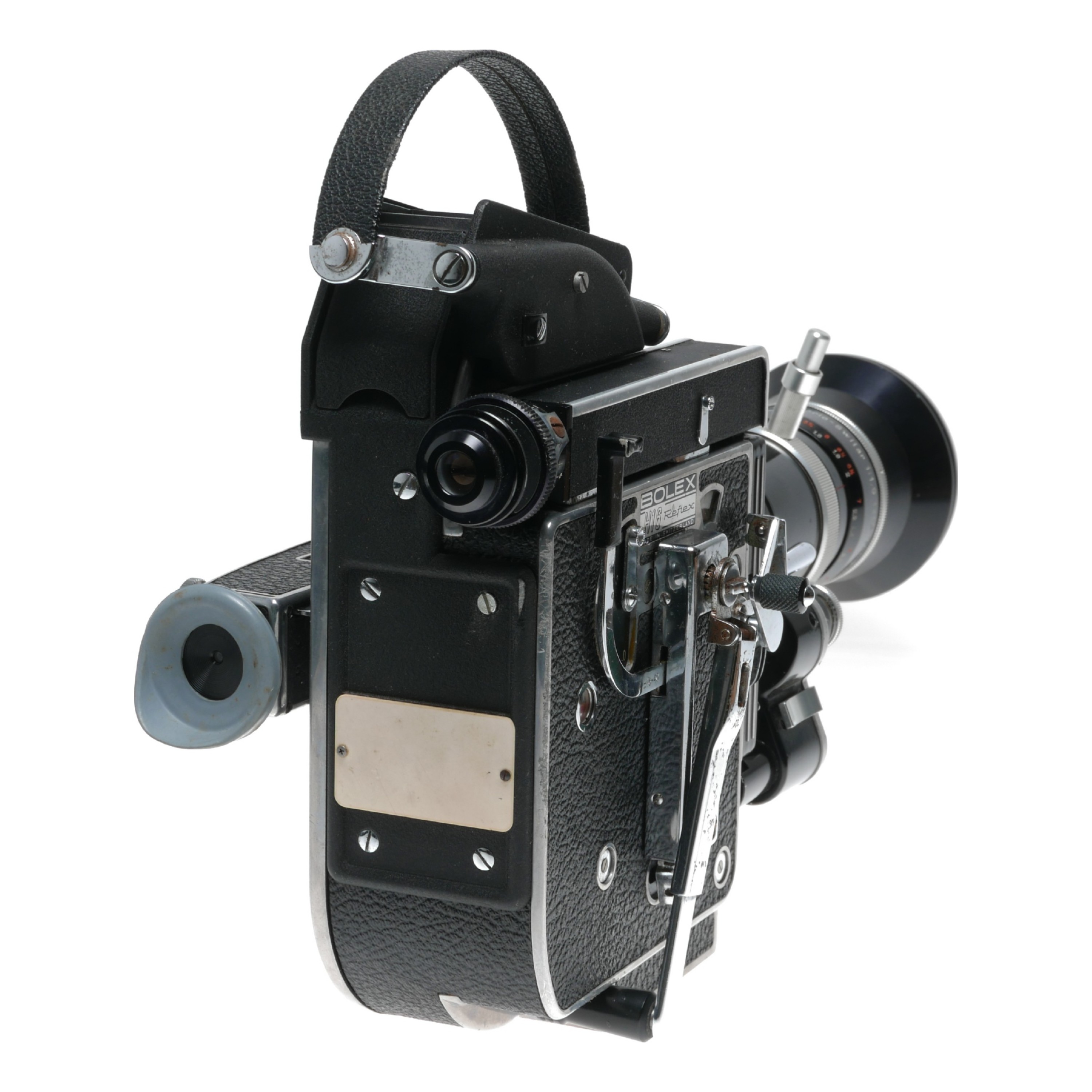 Buy bolex rex 5 h16 reflex camera 16mm film switar 16-100 poe zoom lens ...