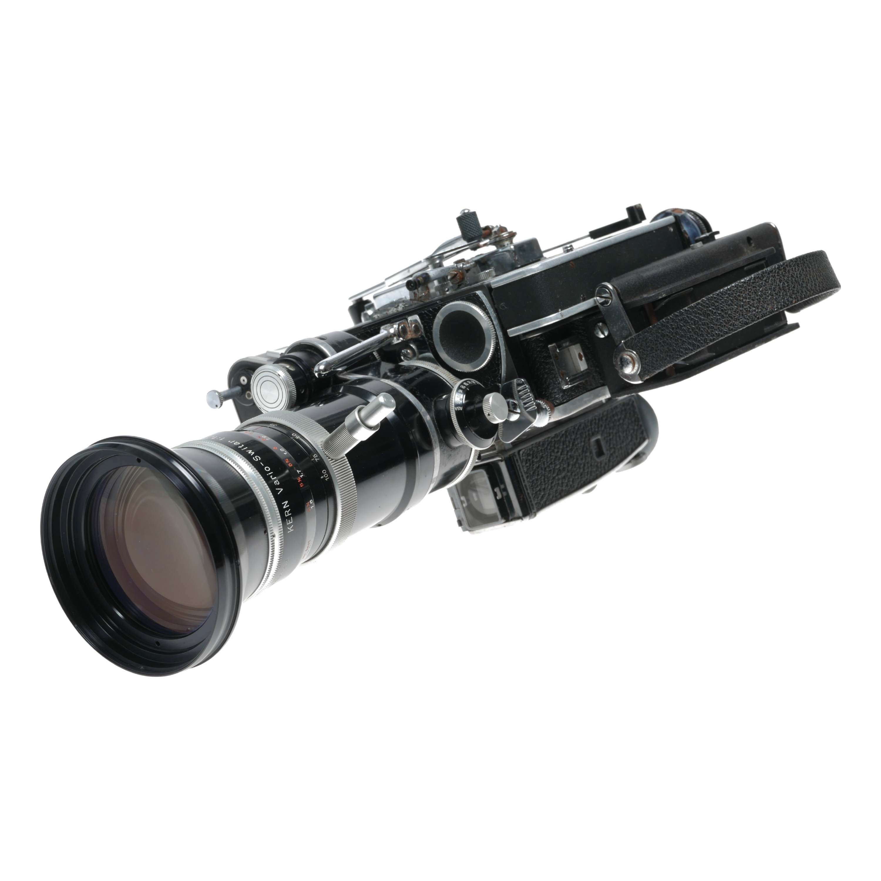 Buy bolex rex 5 h16 reflex camera 16mm film switar 16-100 poe zoom lens ...