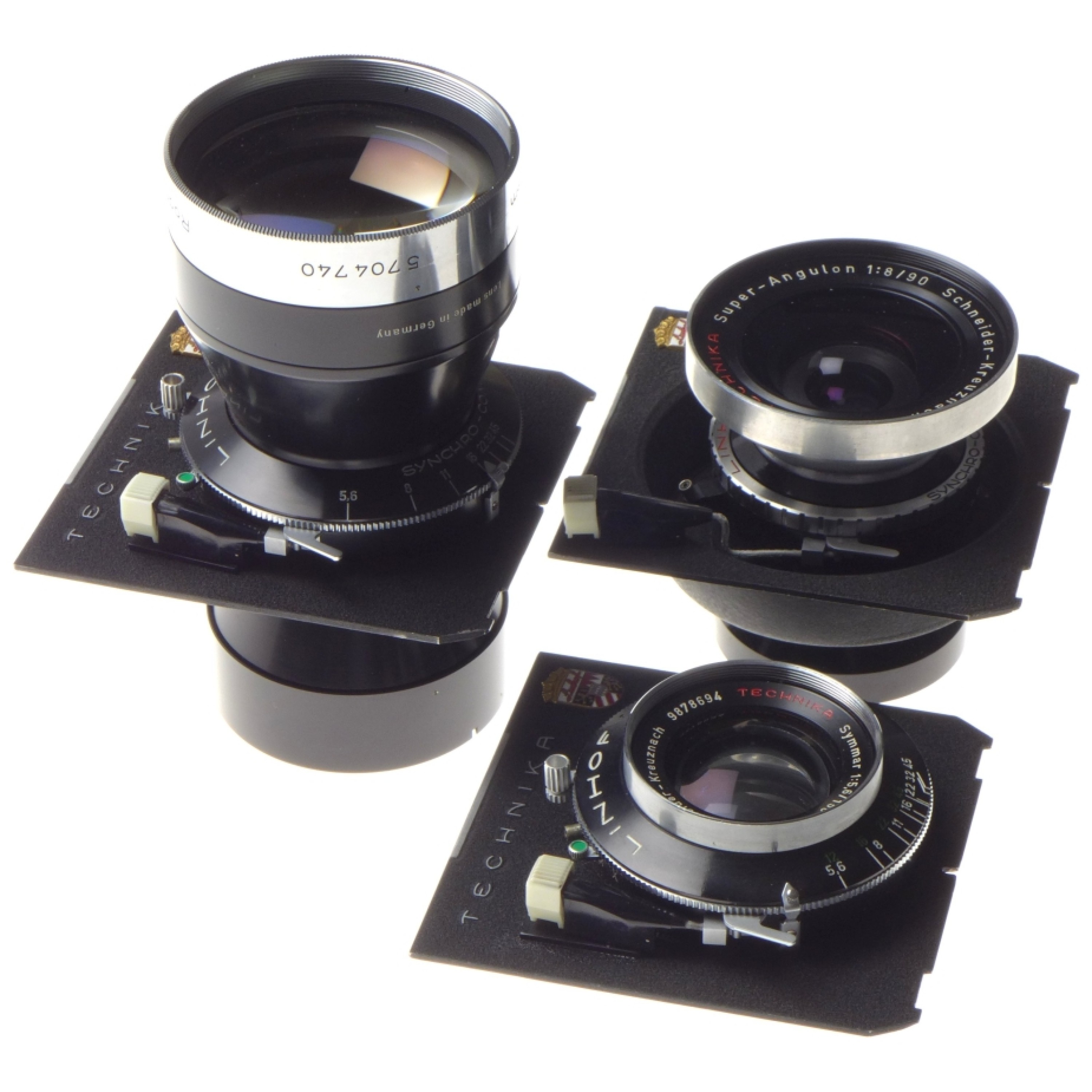 Buy linhof super technika v complete kit 3 schneider lens finder rollex ...