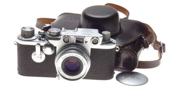 Buy just serviced leica iiif self timer 35mm film camera f=50 prime ...