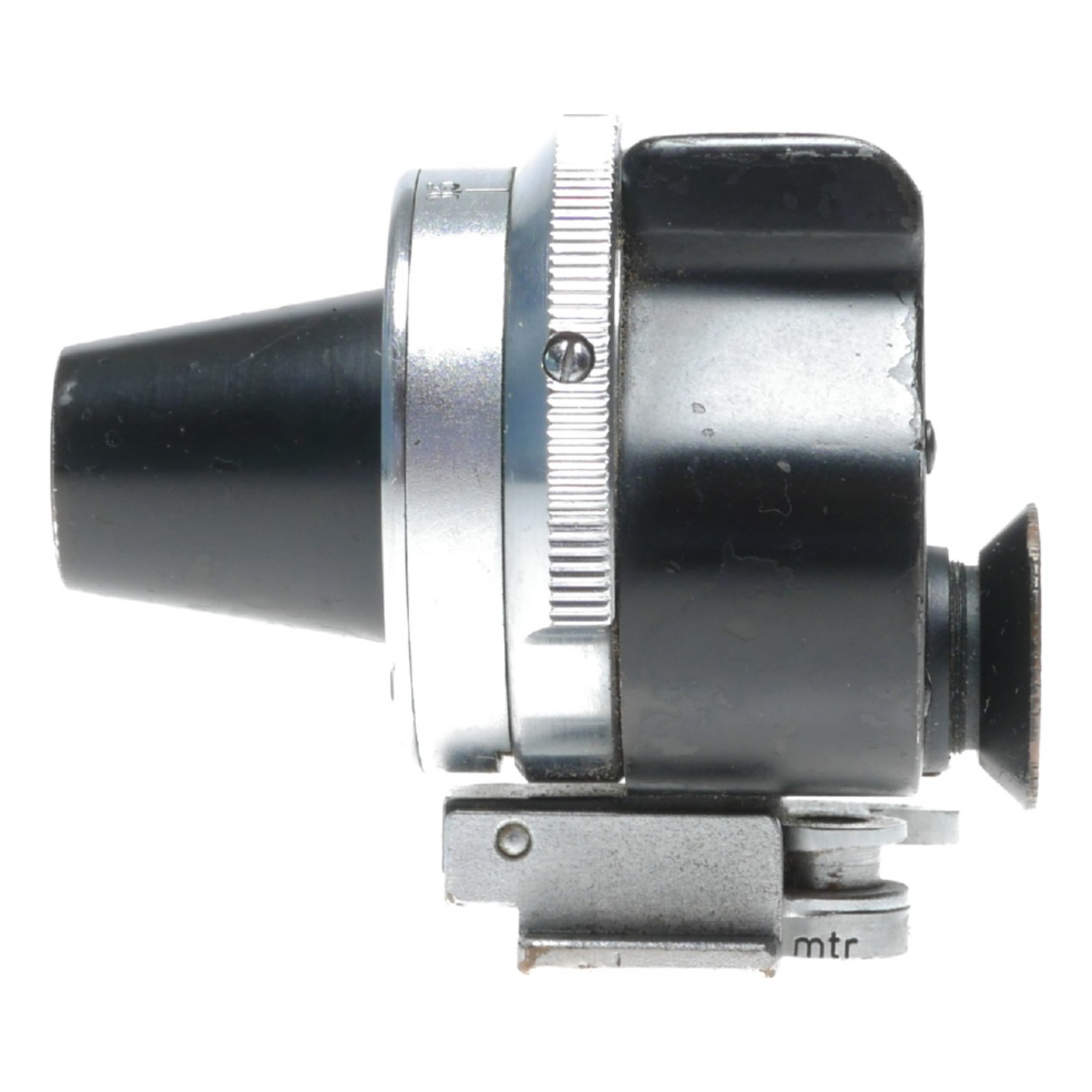 Buy leitz universal hot shoe view finder black chrome e. leitz wetzlar ...