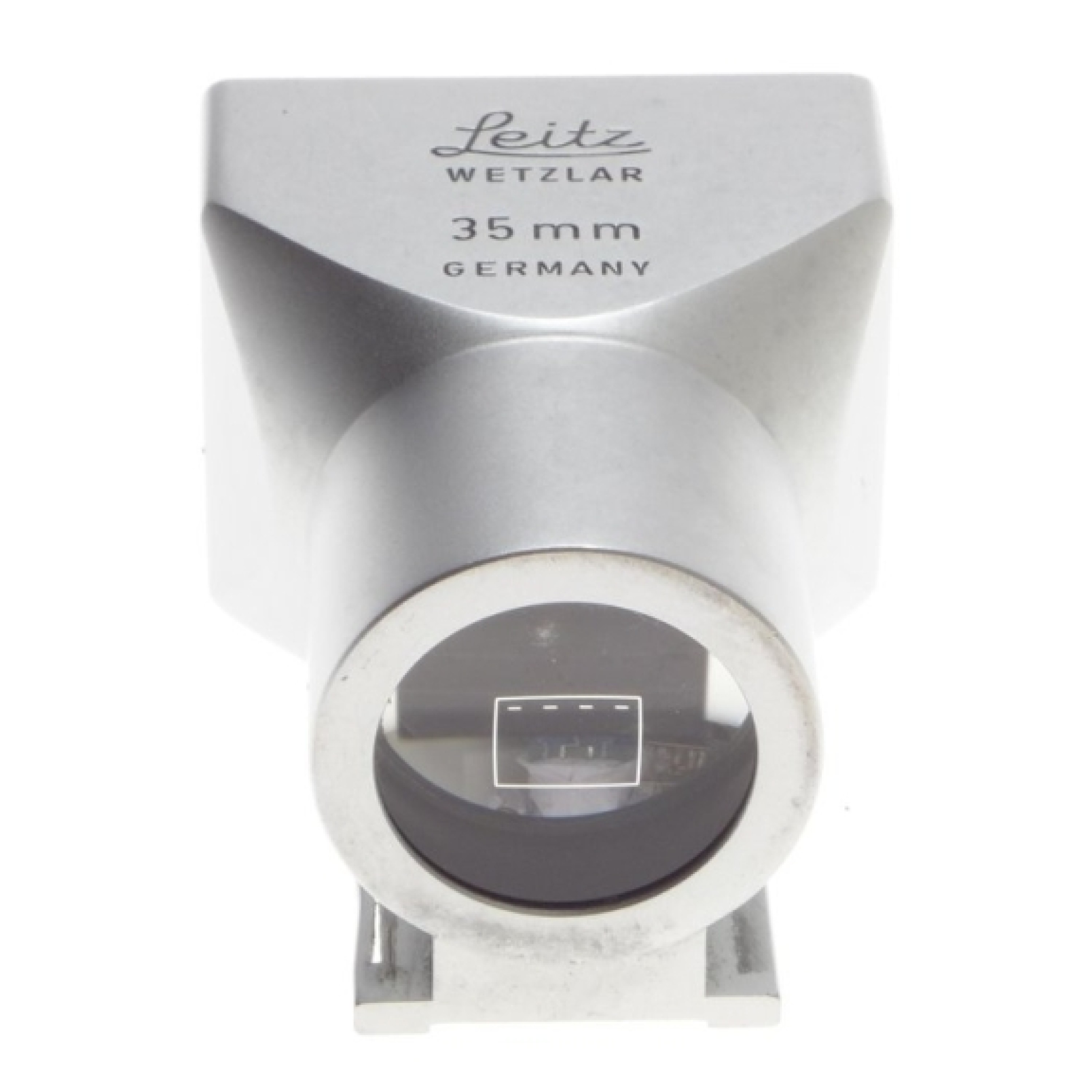Buy sbloo 35mm brightline silver leica camera viewfinder chrome clean ...