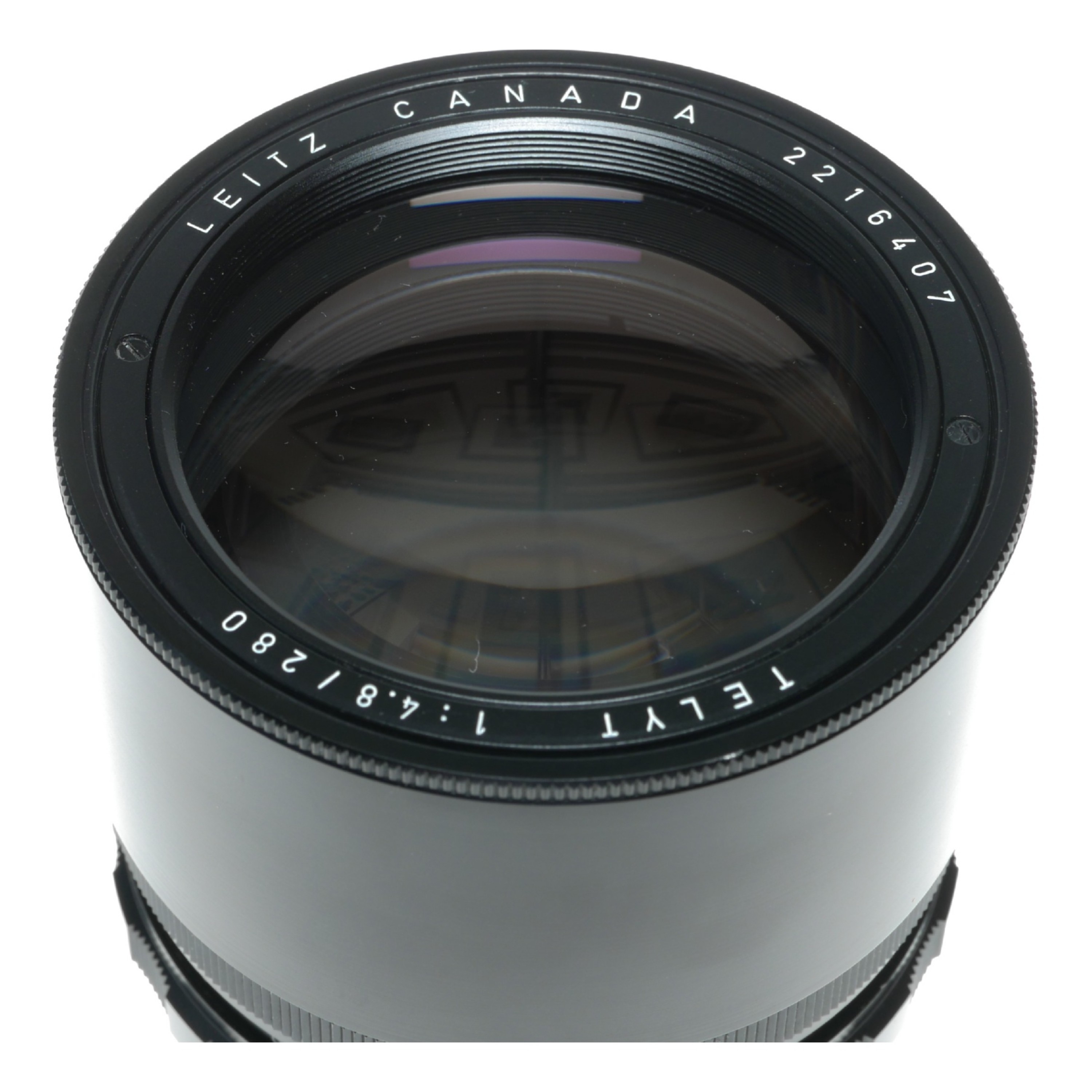 Buy leitz 11901 telyt 1:4.8/280 leica telephoto camera lens black caps ...